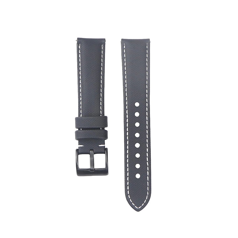 Premium Sailcloth Strap Watch Band 18mm 19mm 20mm 22mm Fabric Quick ...