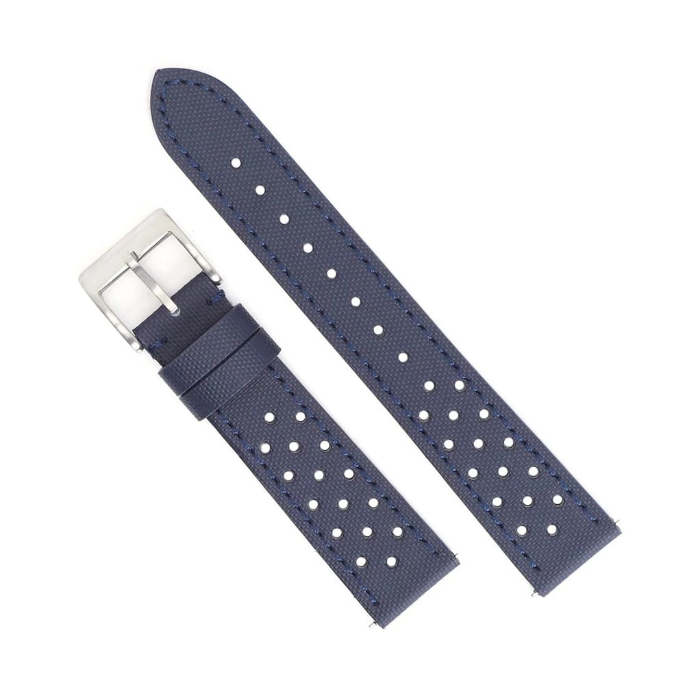 Premium Sailcloth Watch Strap 18mm 19mm 20mm 22mm Rally Racing Watch ...