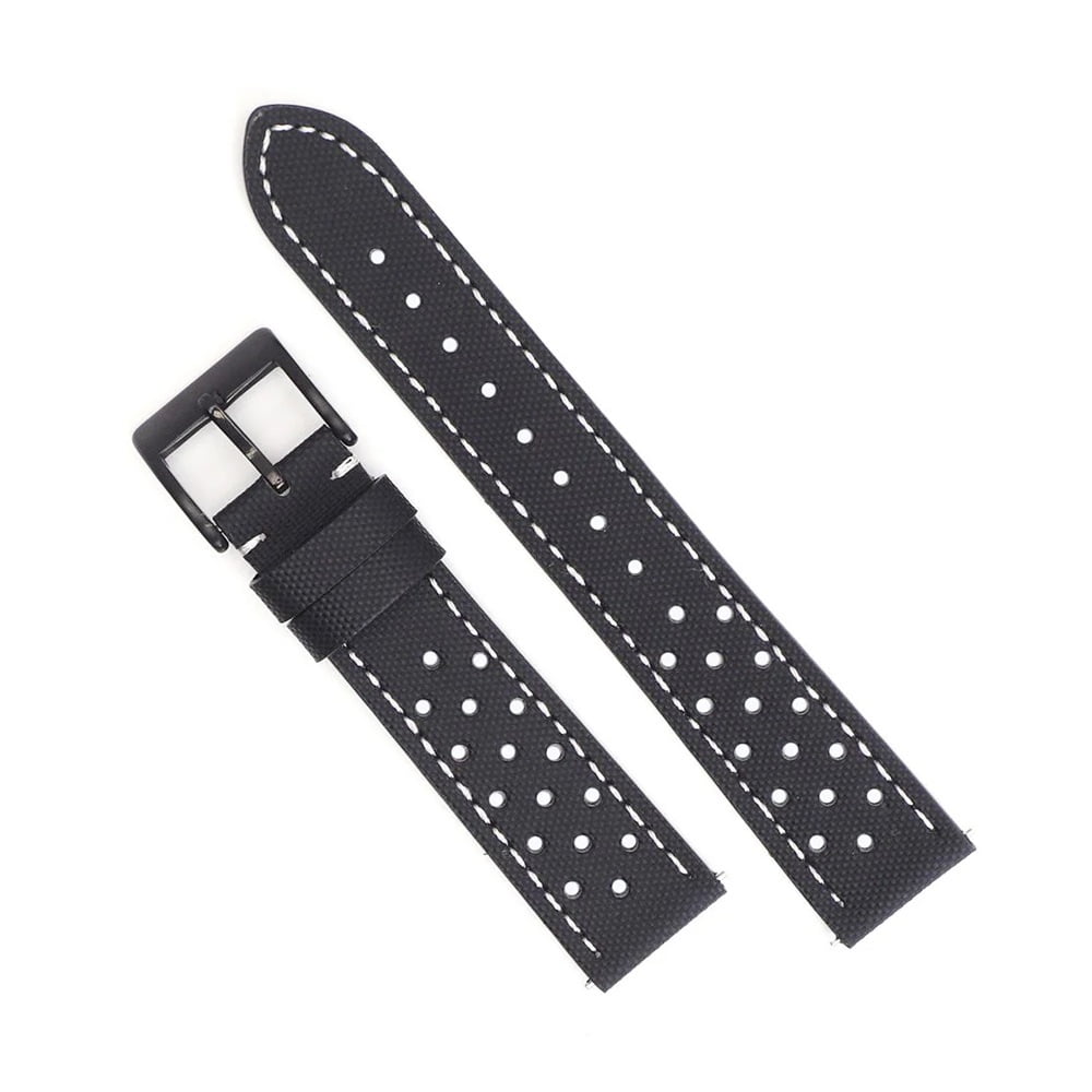Premium Sailcloth Watch Strap 18mm 19mm 20mm 22mm Rally Racing Watch ...