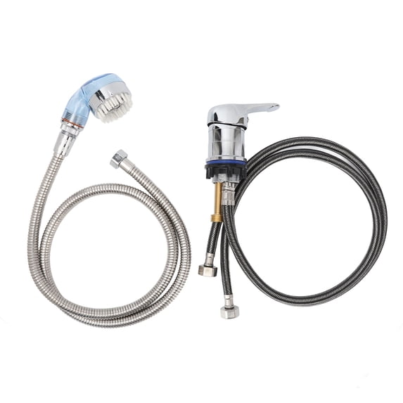 Premium Salon Shampoo Bowl Faucet with 47.2in Flexible Hose and Large ...
