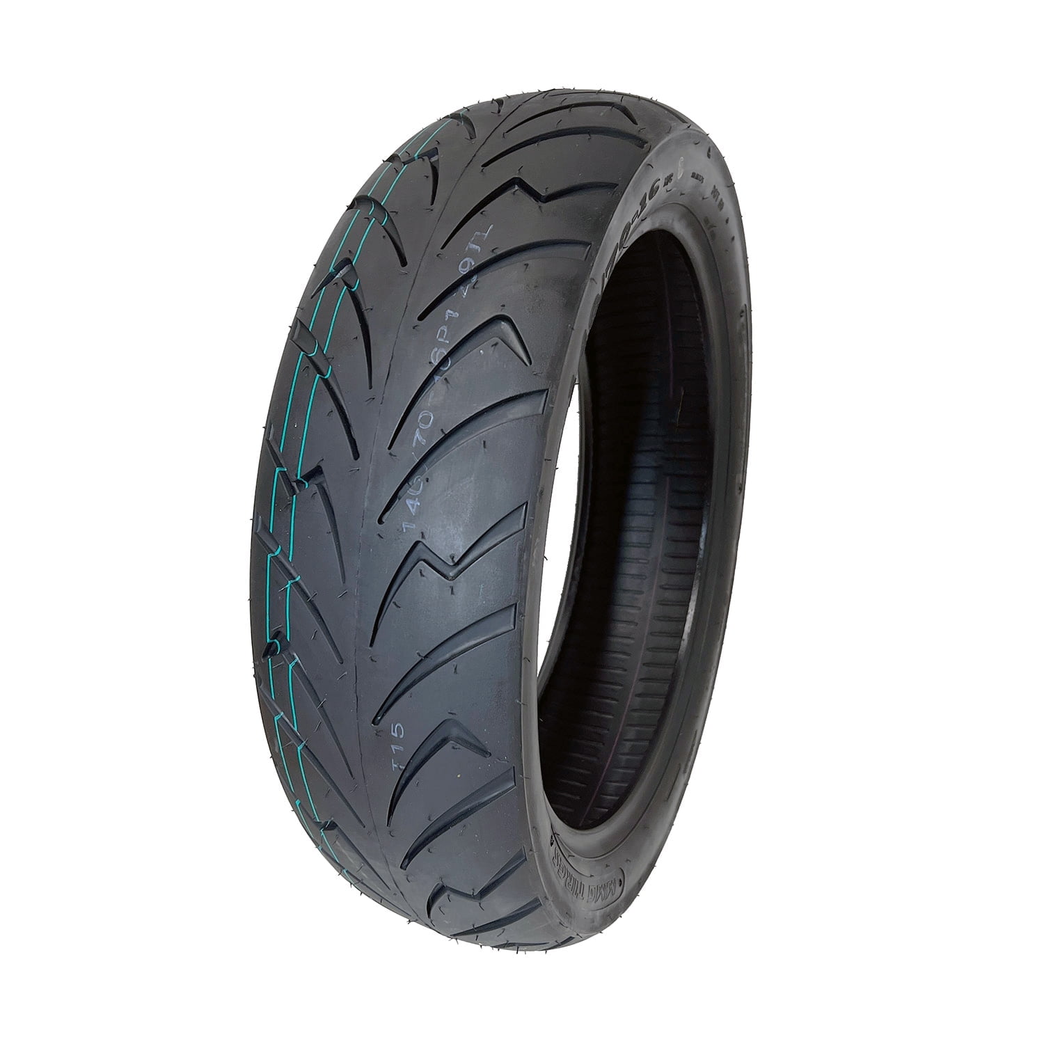 MMG Tubeless Tire 140/70-16 Rear Position for Motorcycles and Scooters ...