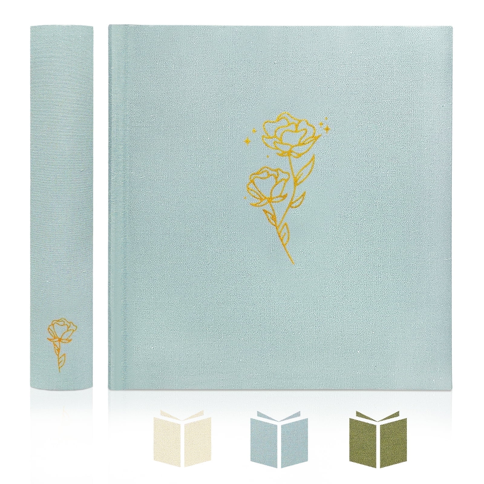 Customizable Scrapbook Album with Writing Space - Acid-Free 11.6 x 13 ...