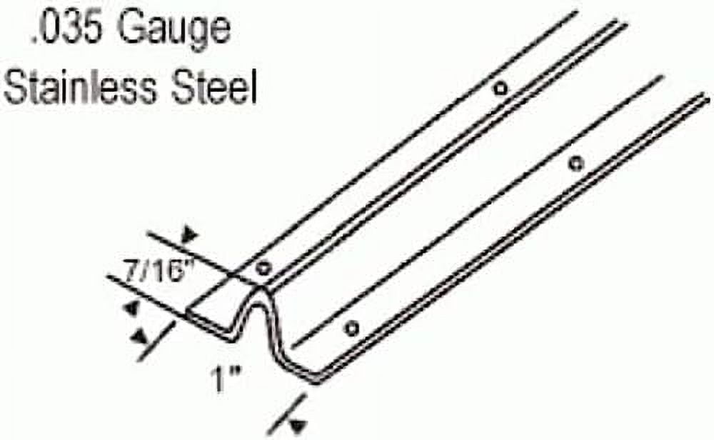 Premium Screw Down Track for Sliding Glass Doors | Stainless Steel ...