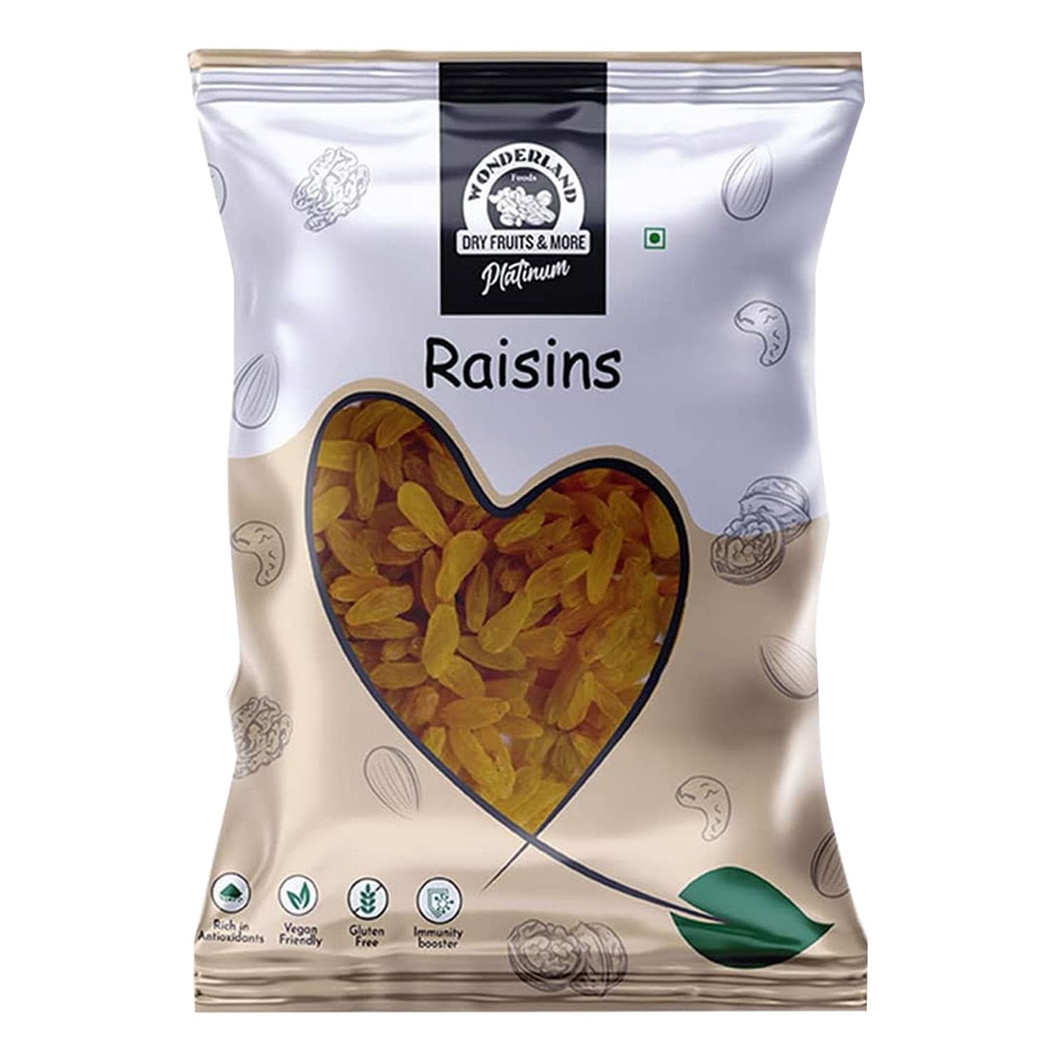 Premium Seedless Platinum Raisins By Wonderland Foods 250gm ...