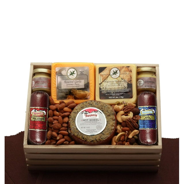 Premium Selection Meat and Cheese Box - Walmart.com
