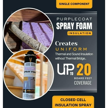 Kraken Bond Fastcoat Spray Foam Insulation Kit, Class A Fire Rated, 360 ...