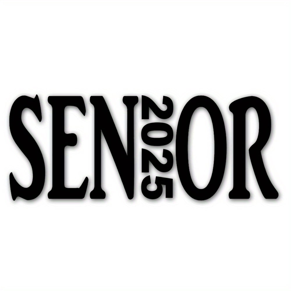 Premium Senior Class of 2025 Vinyl Decal - Durable Car Window Sticker ...
