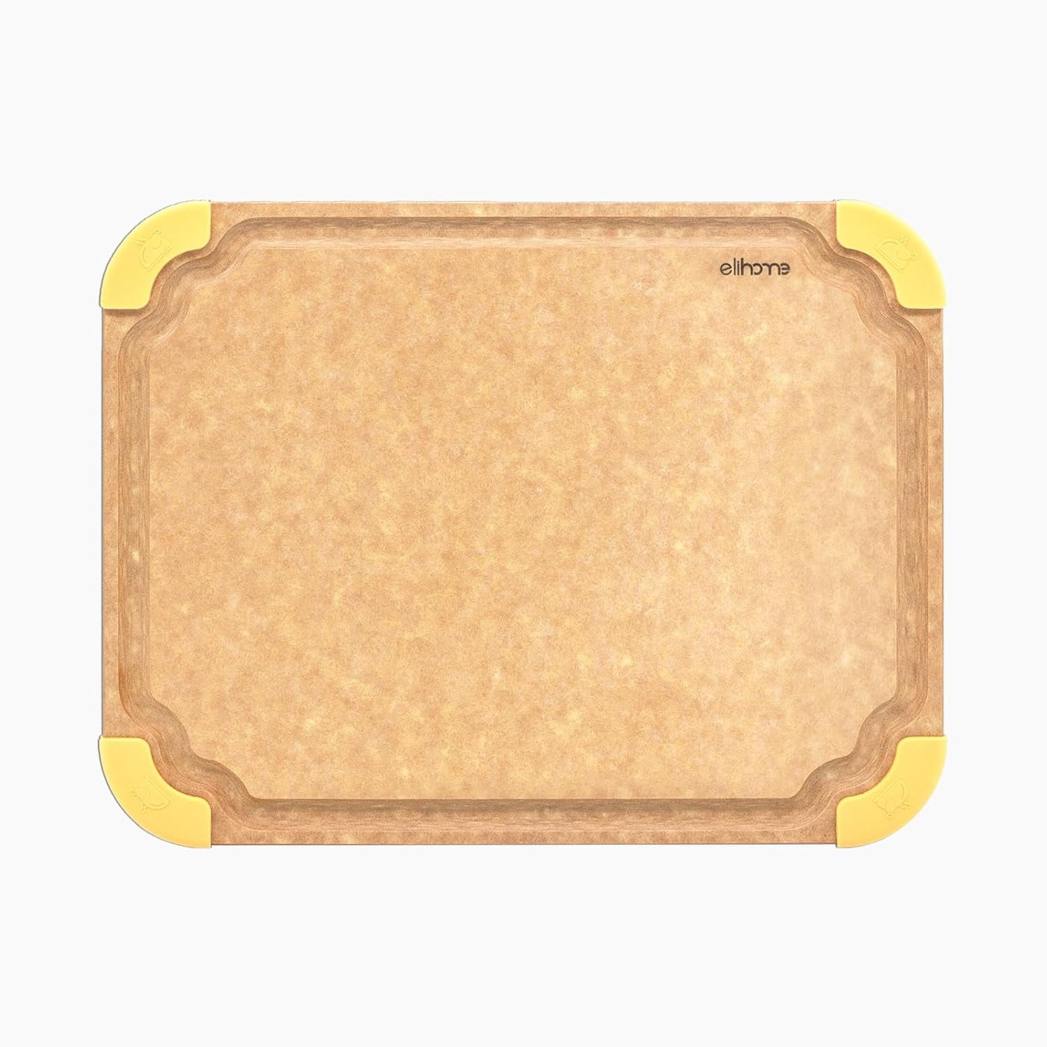 Premium Series 3-in-1 Kitchen Cutting Board Set Non Slip Feet Color ...