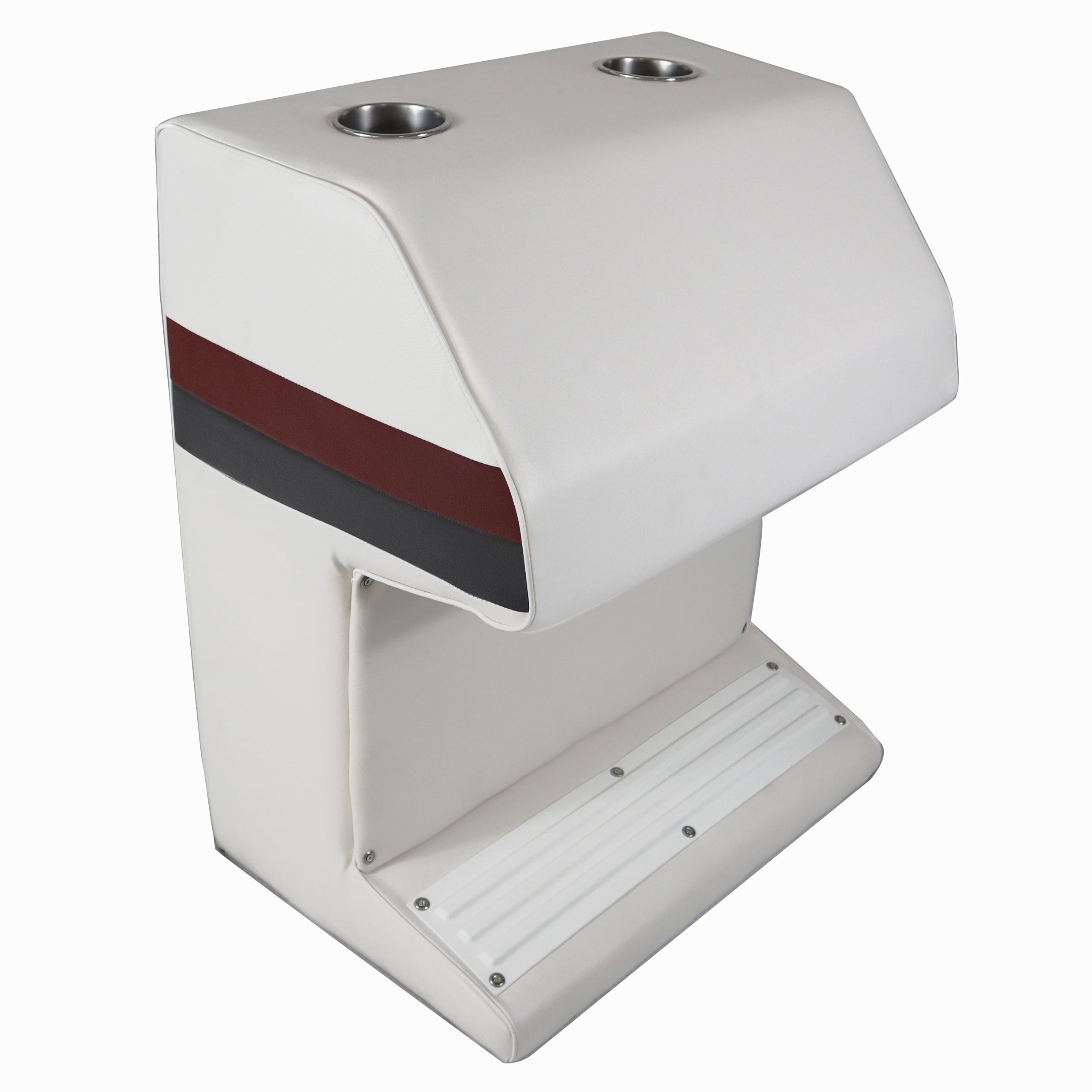 Premium Series Pontoon Captain, Steering Stand 3005-AAEC White / Red ...