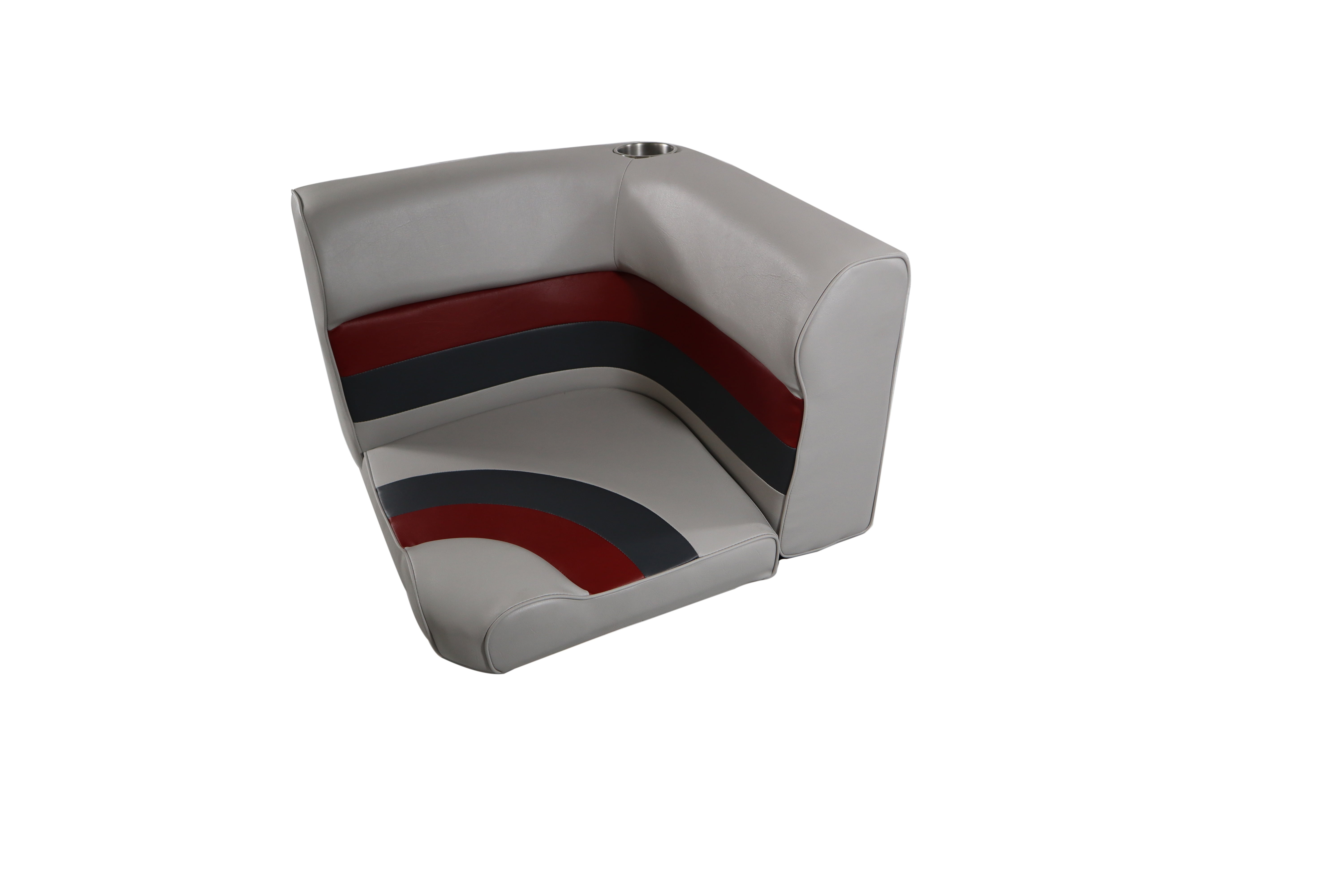 Premium Series Pontoon Radius Corner Cushion Set Only 3007-ABEC Grey ...