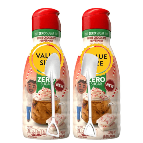 Premium Shelf Stable Non-Dairy Liquid Coffee Creamer.- Two (2) 32 fl oz ...