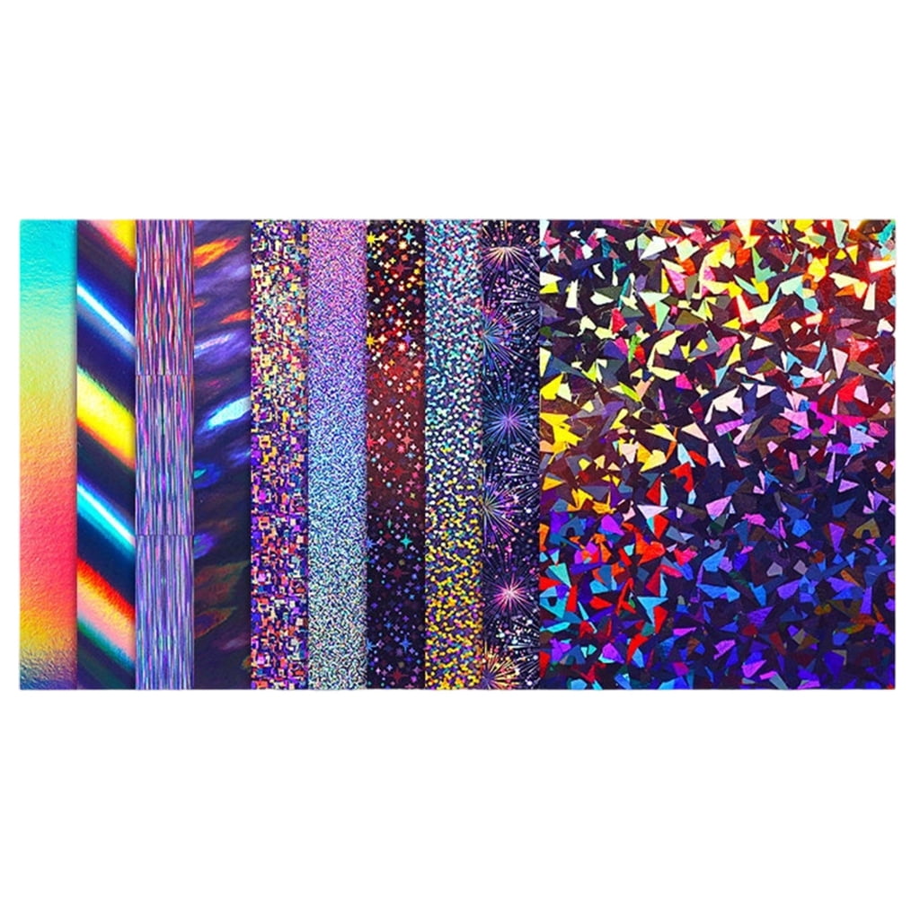 Premium Shimmering Glitter Sheets Art Paper Set Ideal For School ...