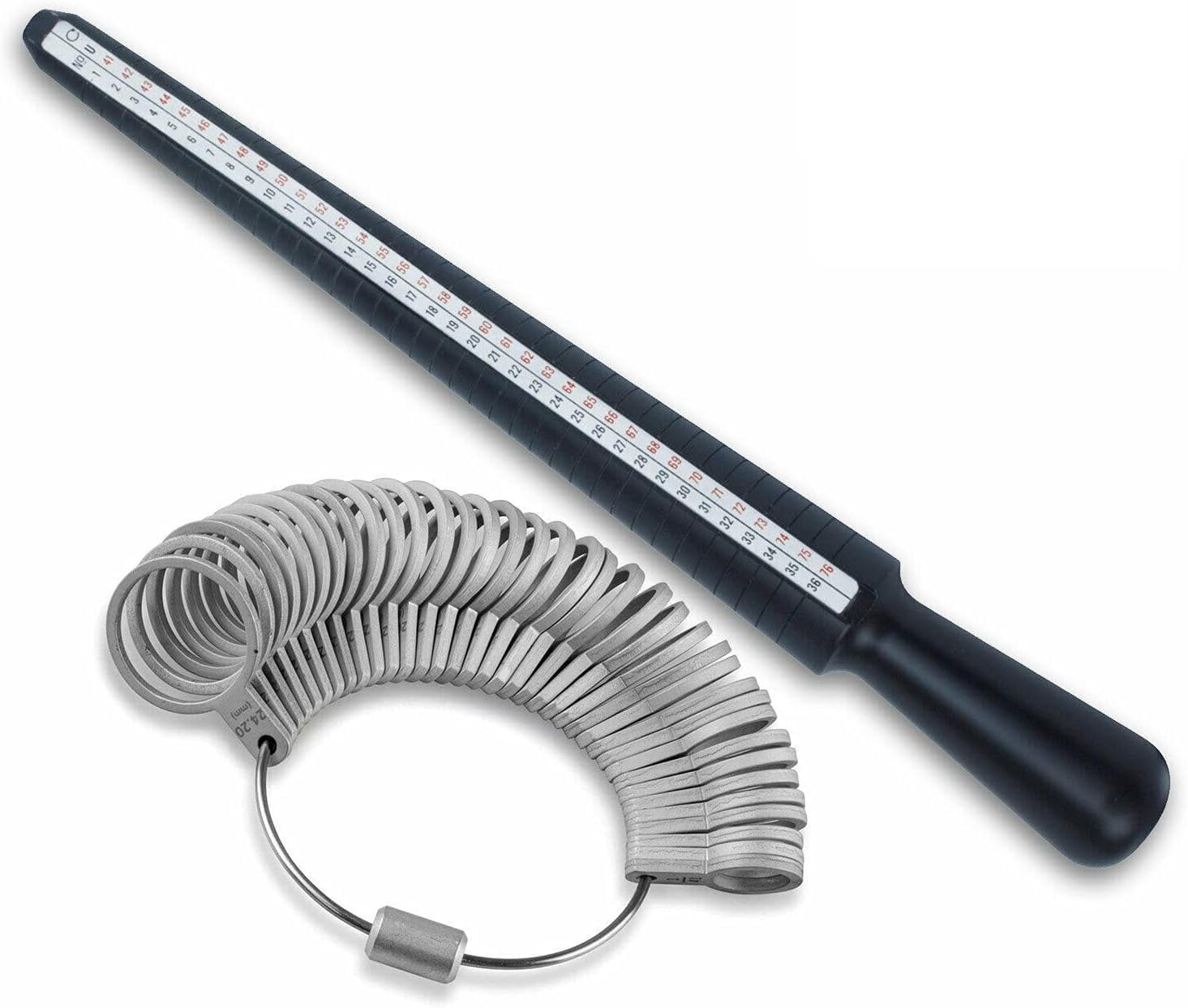 Premium Showroom Ring Stick Mandrel and Gauge Tool Sizer US and ...