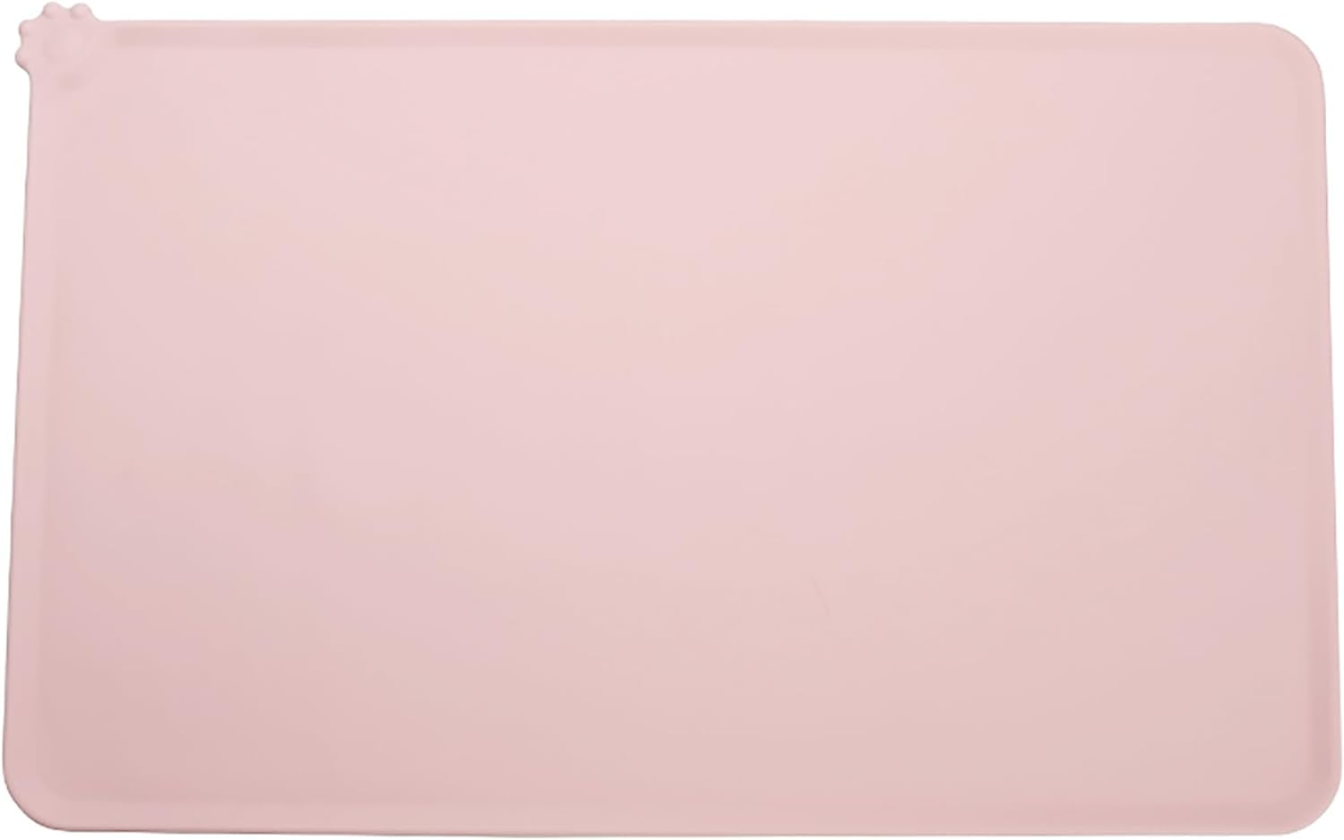 Premium Silicone Dog Food Mat - 19 x 12 Inch,Anti-Slip, Waterproof, Pet ...