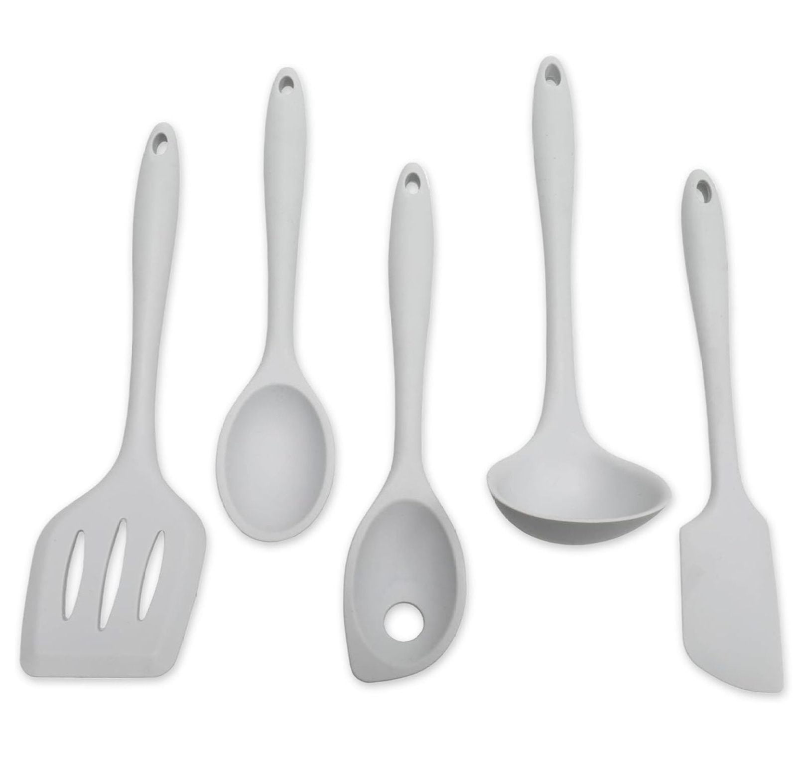 - Premium Silicone Kitchen Tools and Utensils Set, Non-Scratch ...