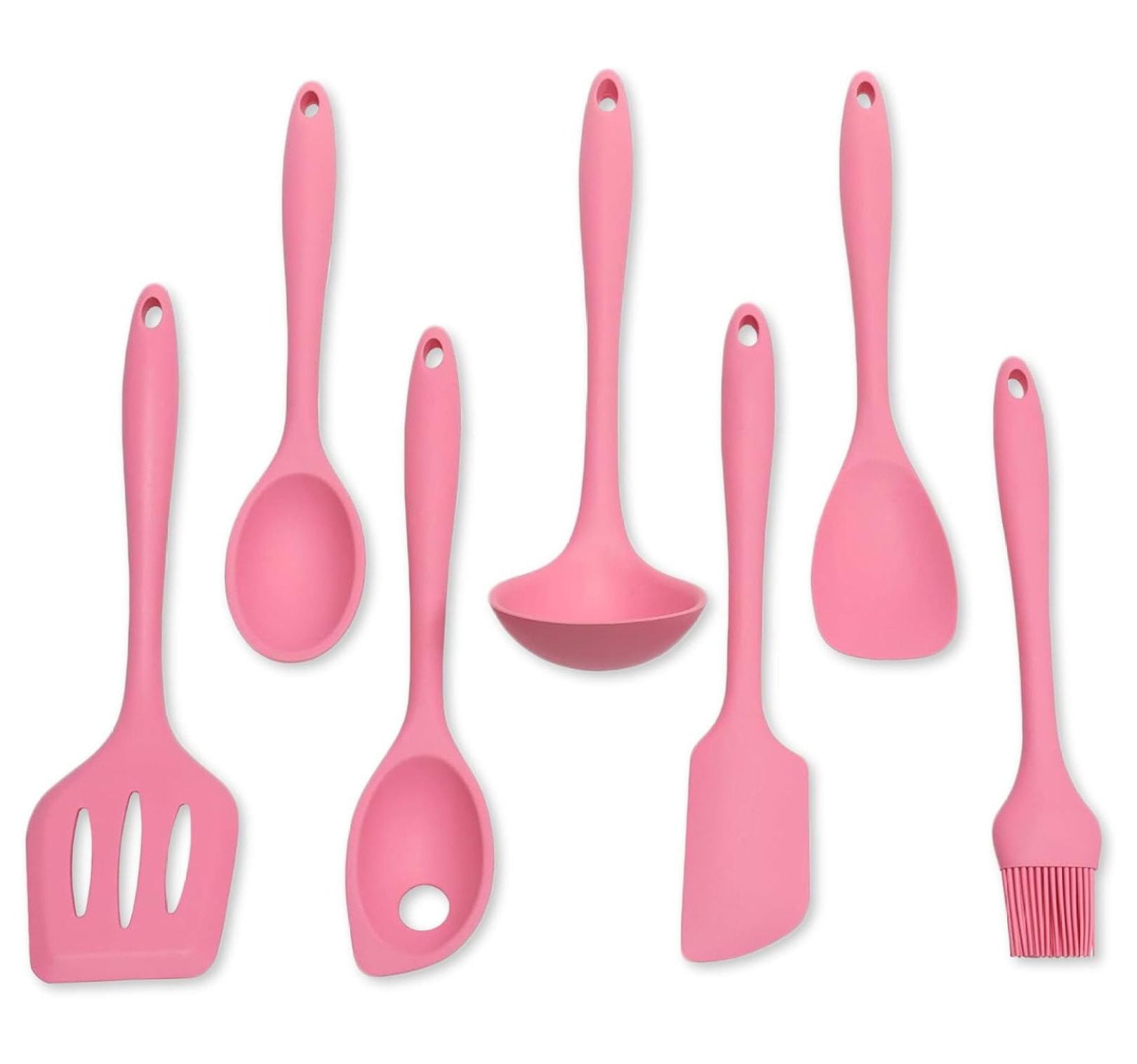 - Premium Silicone Kitchen Tools and Utensils Set, Non-Scratch ...