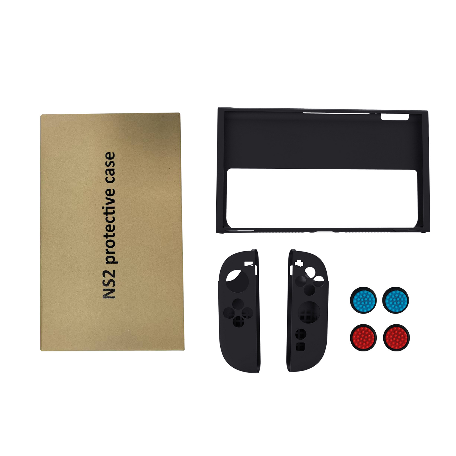 Premium Silicone Protective Case Set for Nintendo Switch 2 Console ...