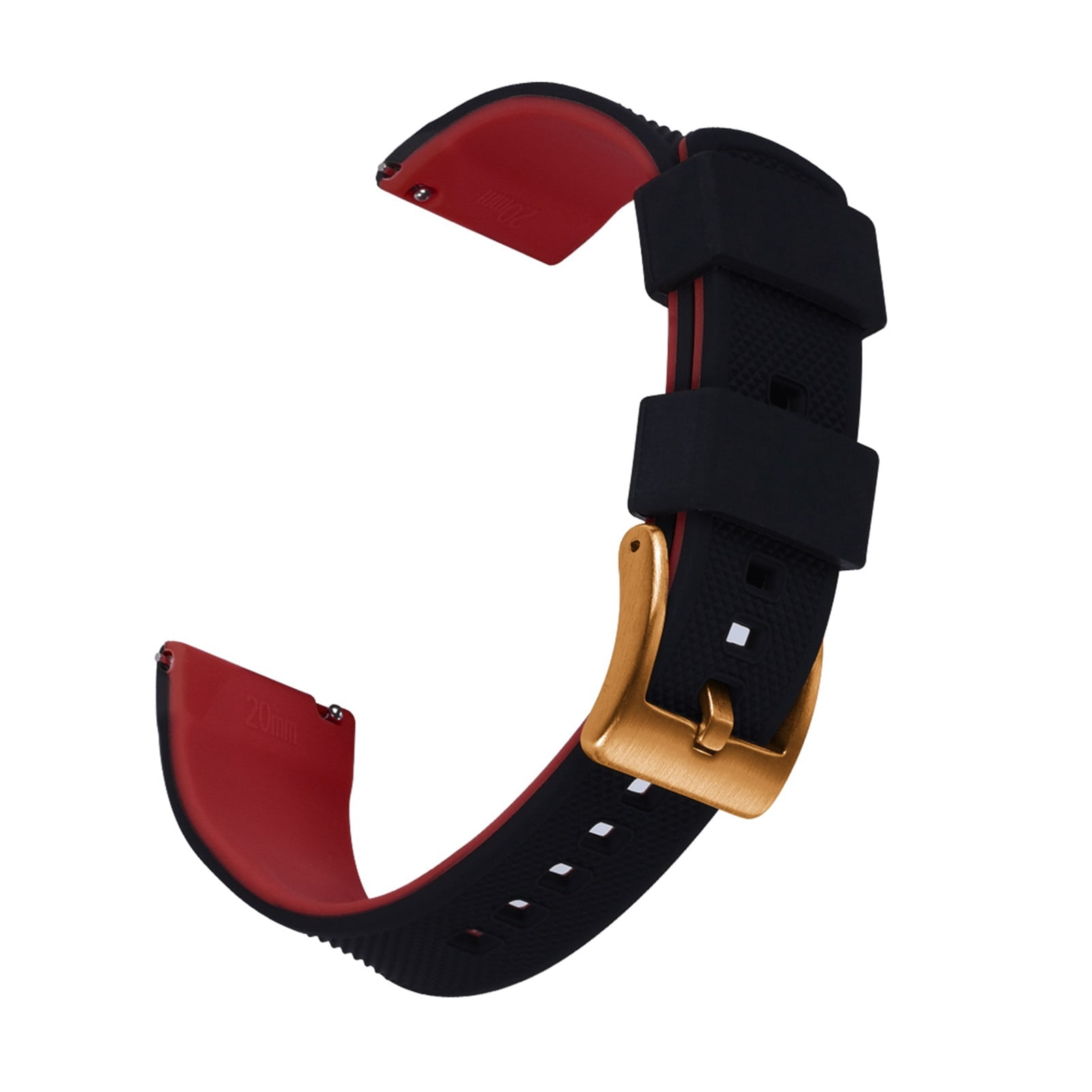 Premium Silicone Two-color Straps 20mm 22mm Suitable Fit For Huawei ...