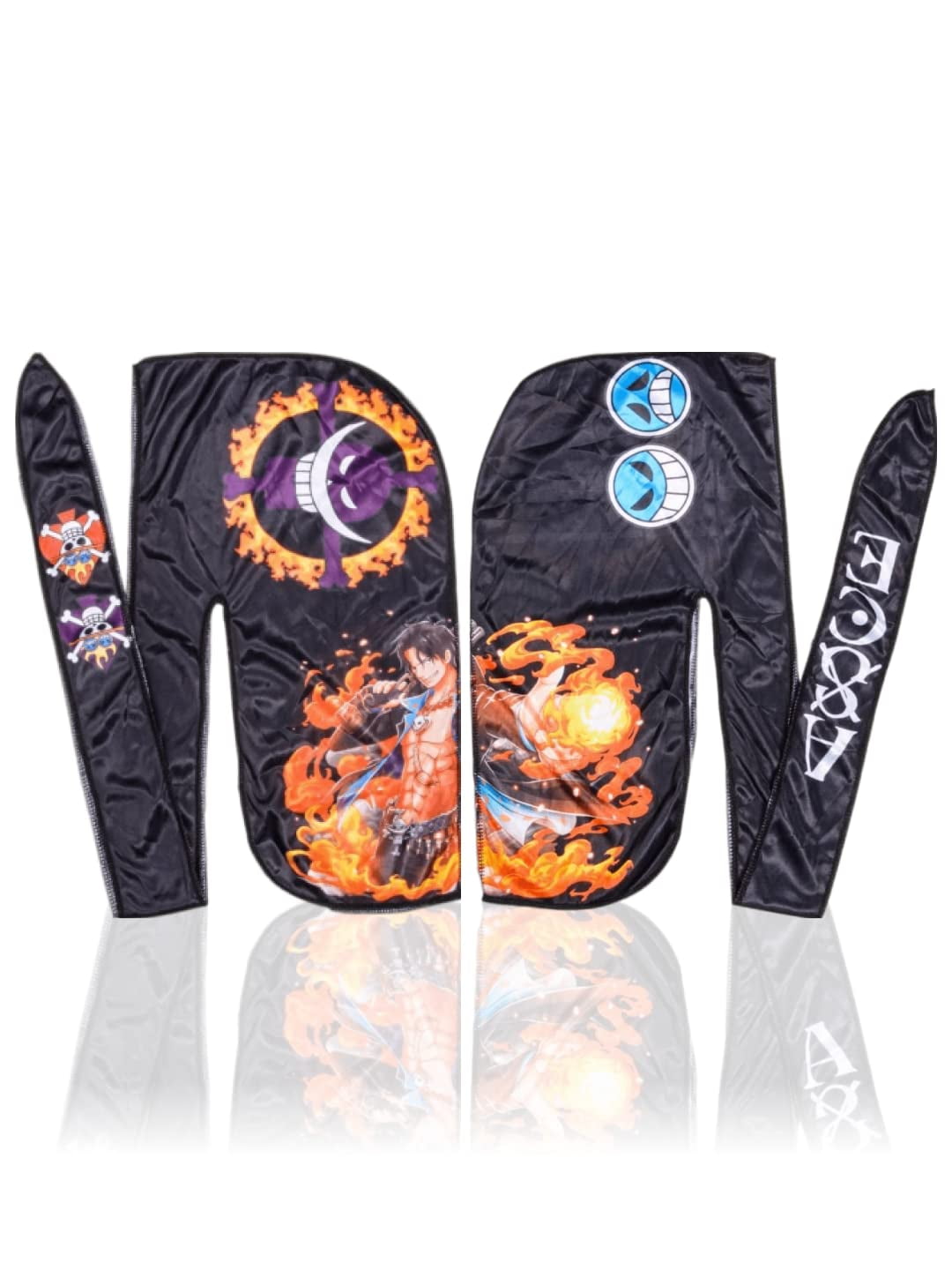 Premium Silky Durag with Long Tails and Quadruple Stitching - Satin ...