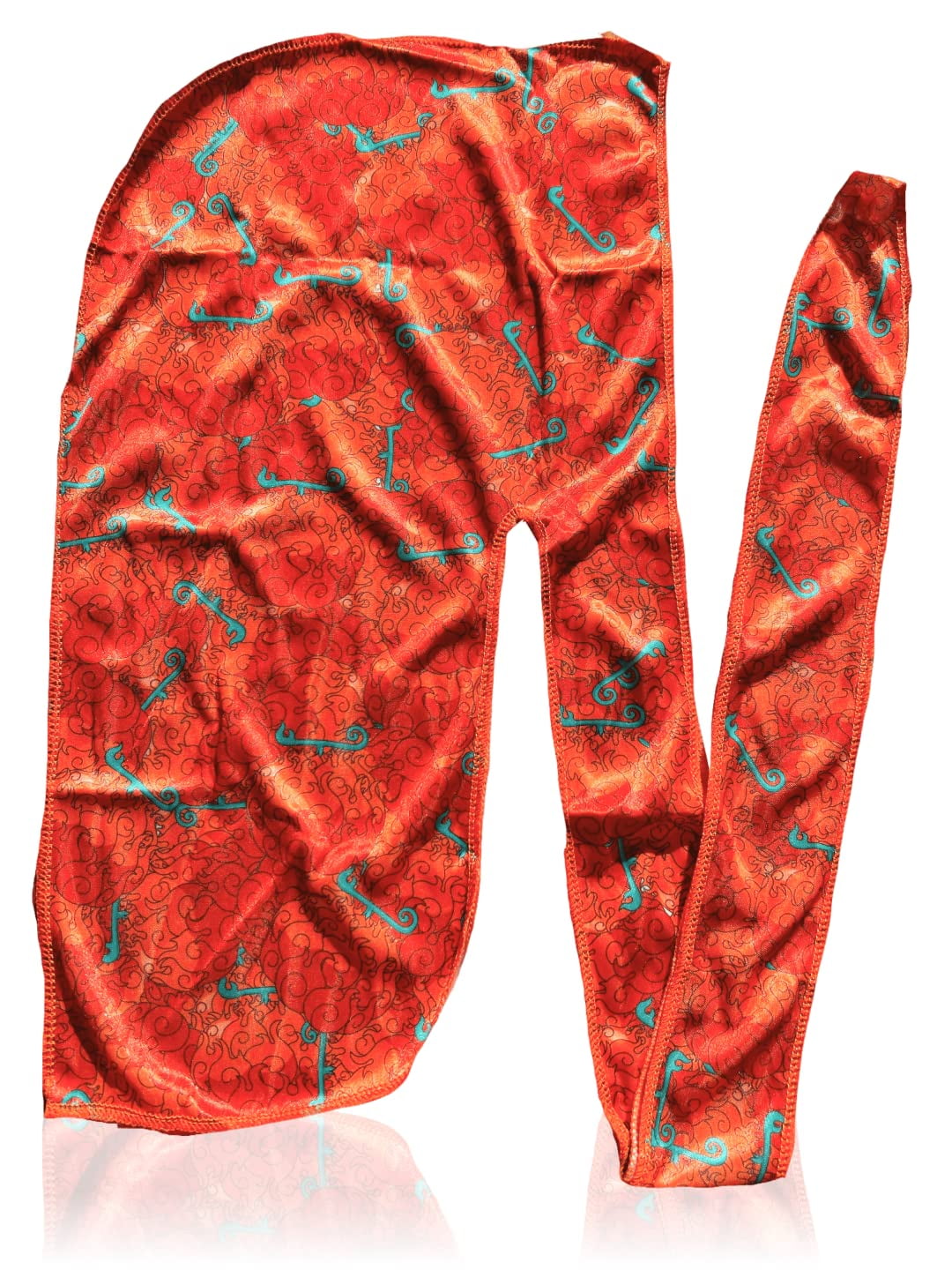 Premium Silky Durag with Long Tails and Quadruple Stitching - Satin ...