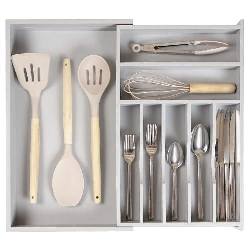 Premium Silverware, Flatware and Utensil Organizer for Kitchen Drawers ...