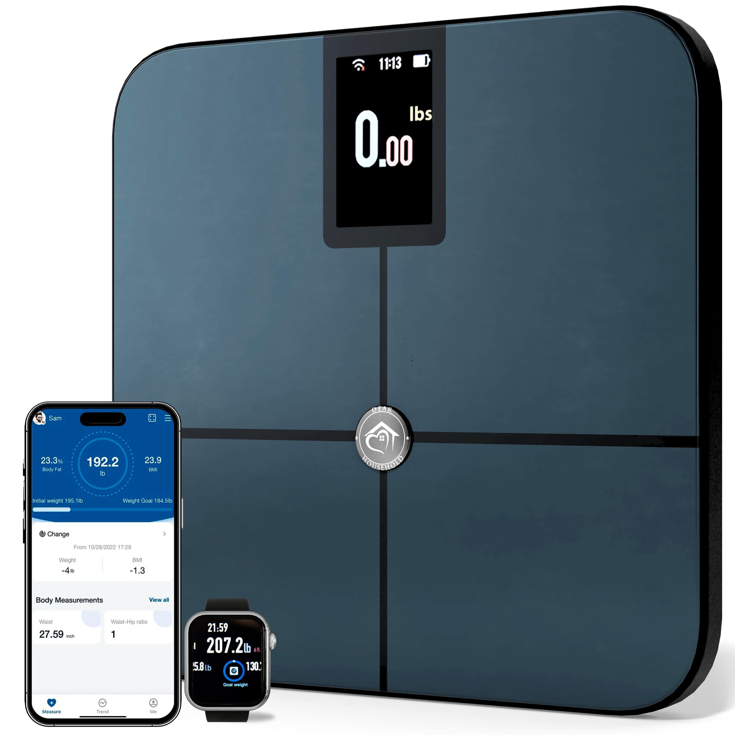 Premium Smart Digital Body Weight Scale FSA or 4 Electrodes - 25 ...