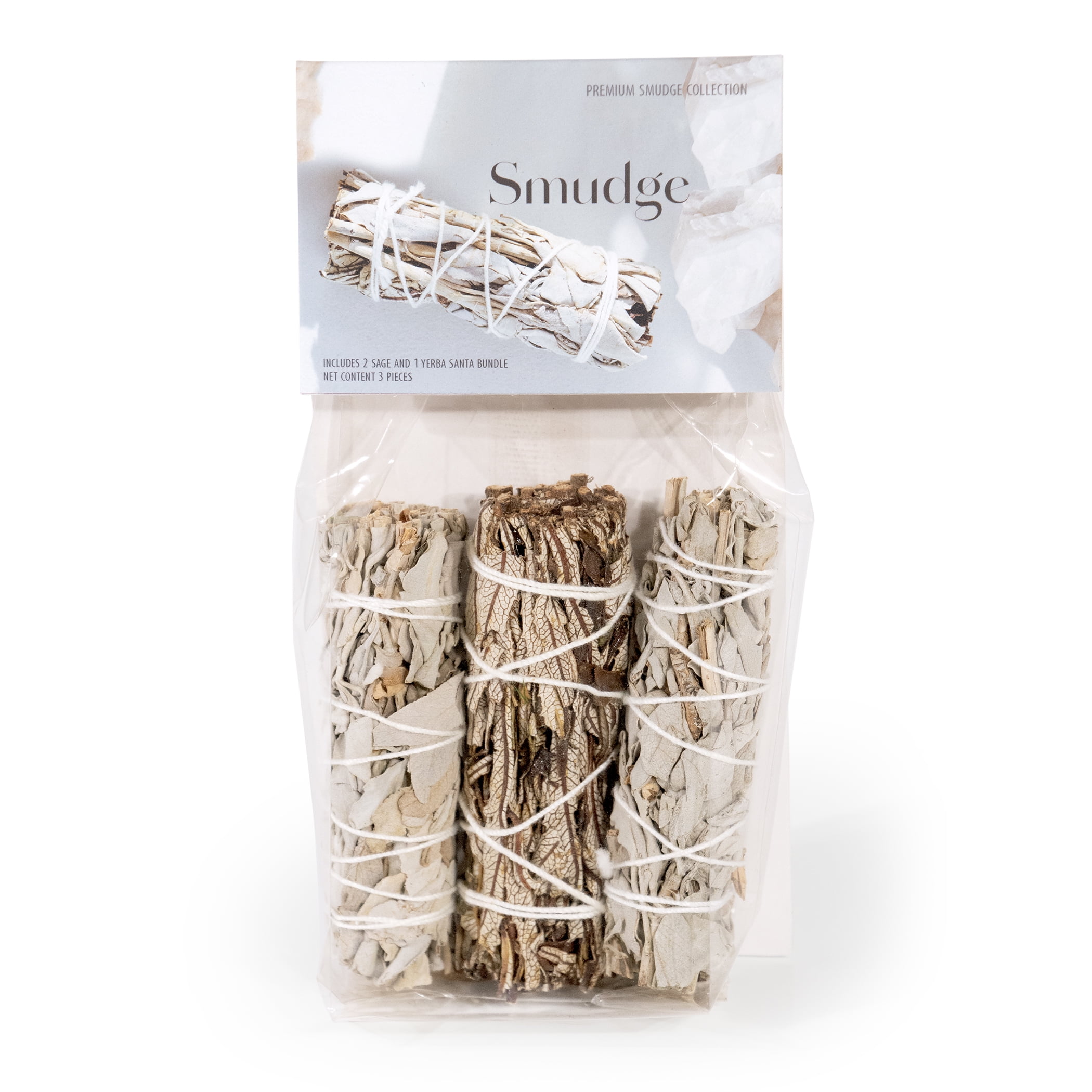Premium Smudge Collection Trio Sage Bundle (Includes 2 Sage and 1 Yerba ...