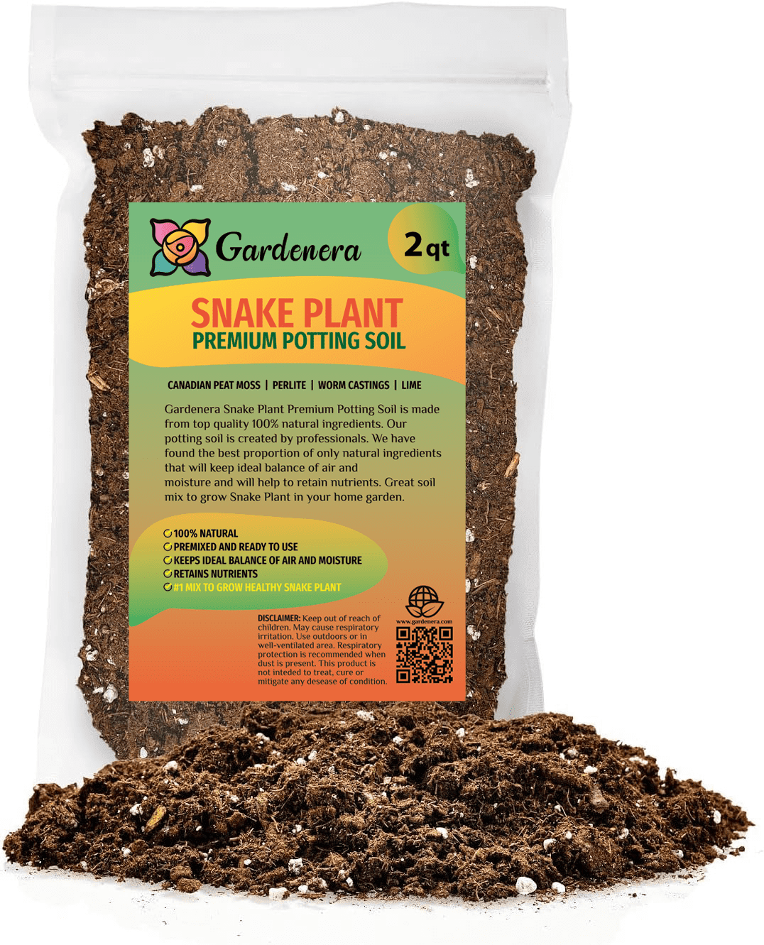 ://N â˜… LOVA Premium Snake Plant Soil Mix, Organic Peat, Perlite, 2 ...