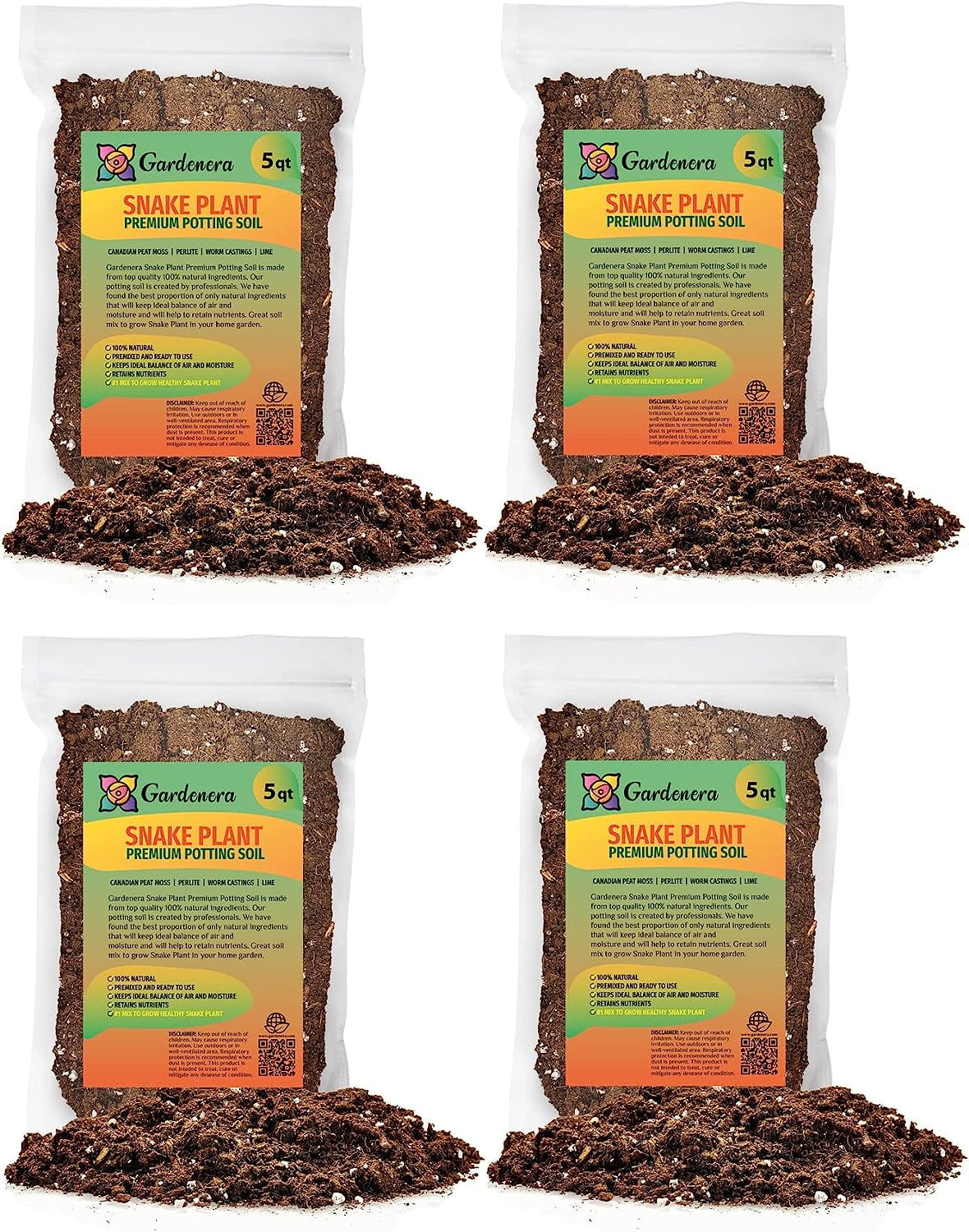 ⭐ Premium Snake Plant Potting Soil Mix, Green Sansevieria Trifascatia ...