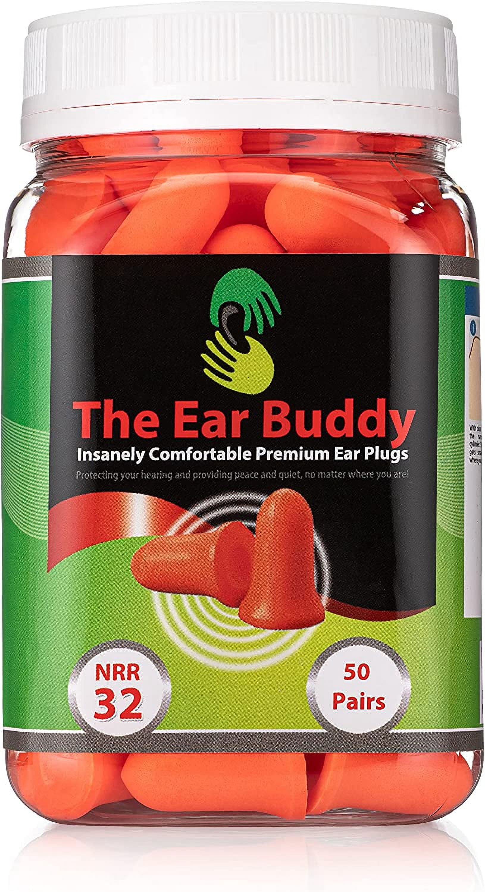 Premium Soft Foam Ear Plugs for Sleeping Noise Cancelling, Hearing ...