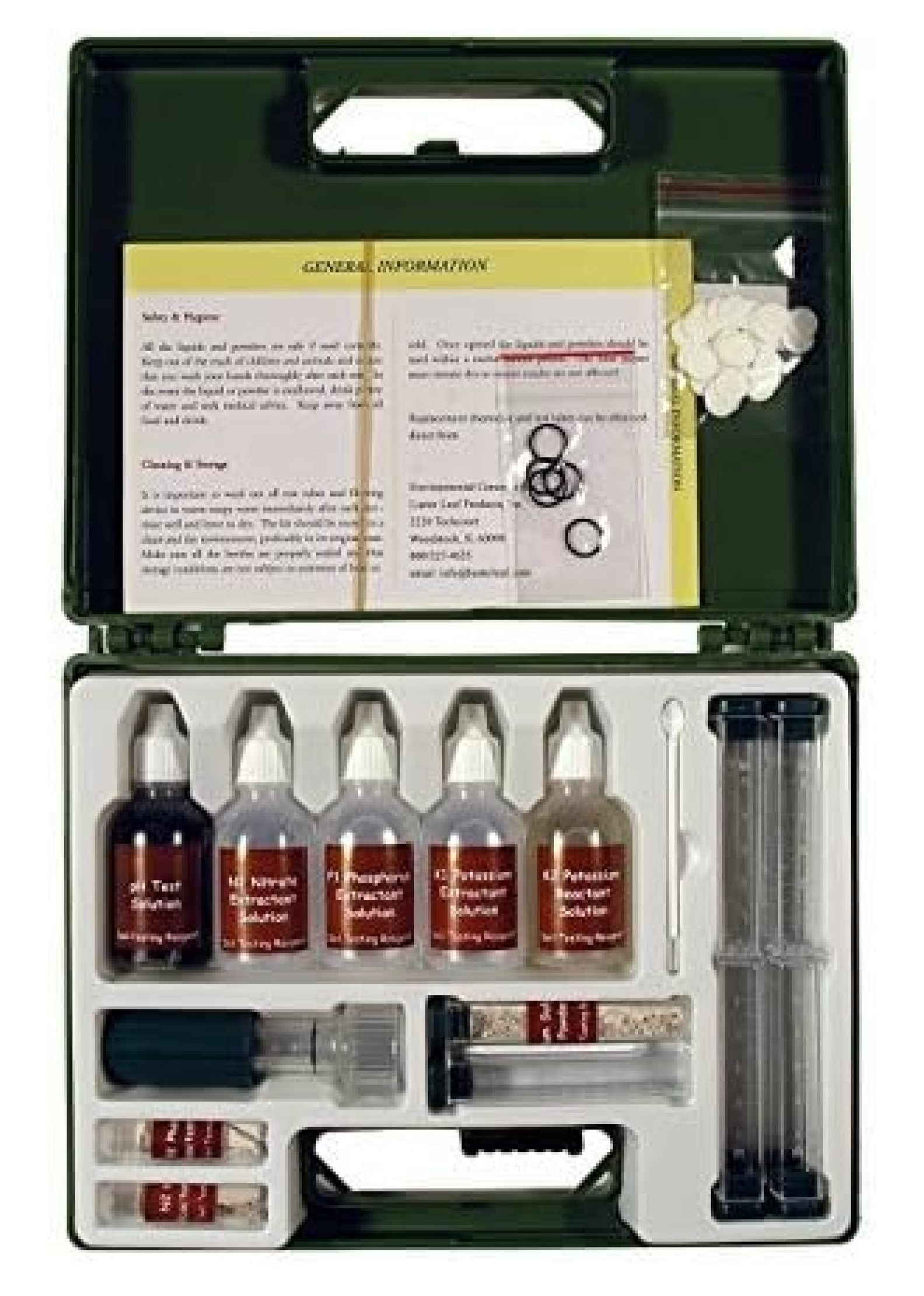 Premium Soil Test Kit Lawn Flower Plant Test Garden Tester Ph Npk (80 ...