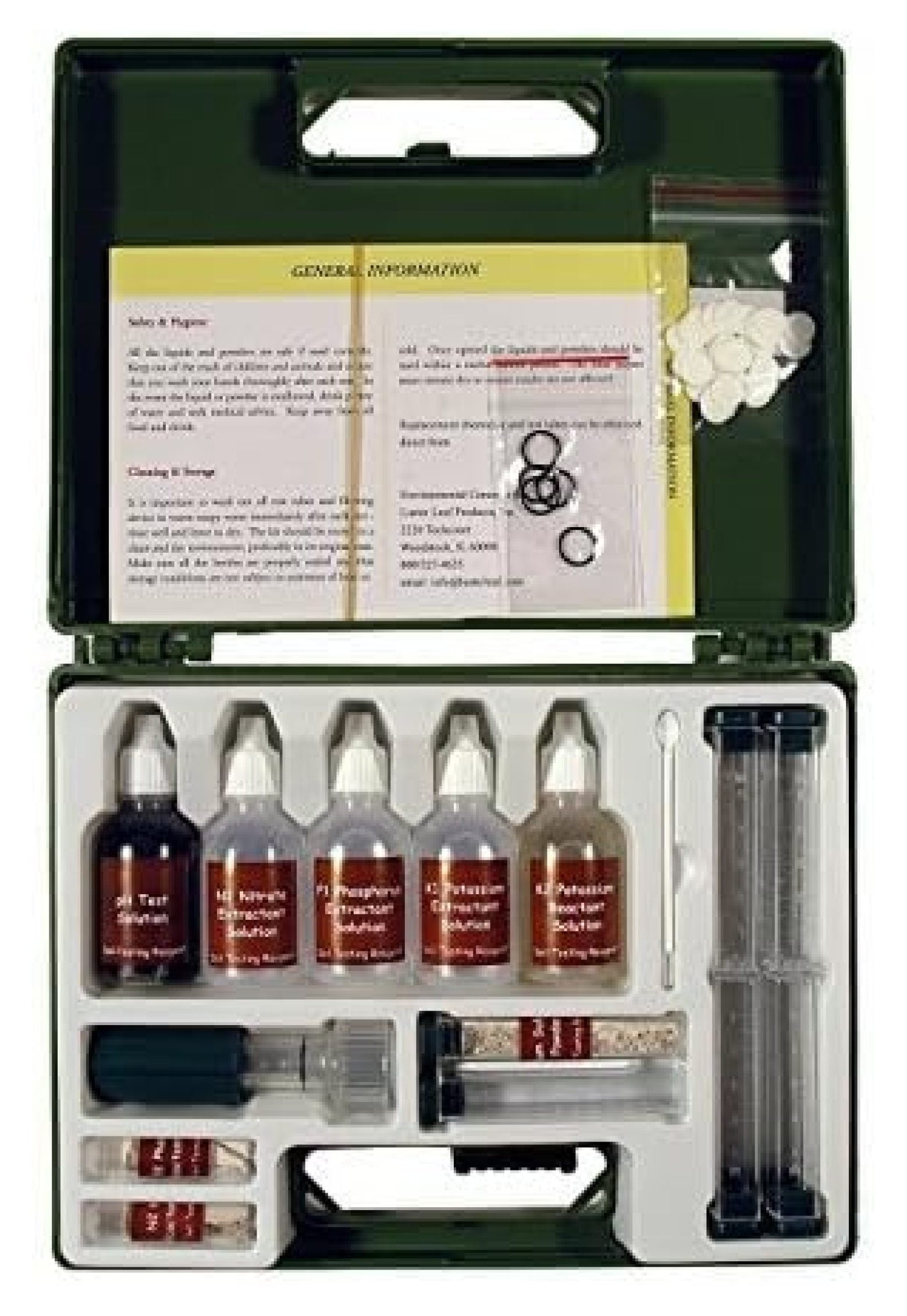 Premium Soil Test Kit Lawn Flower Plant Test Garden Tester Ph Npk (80 ...
