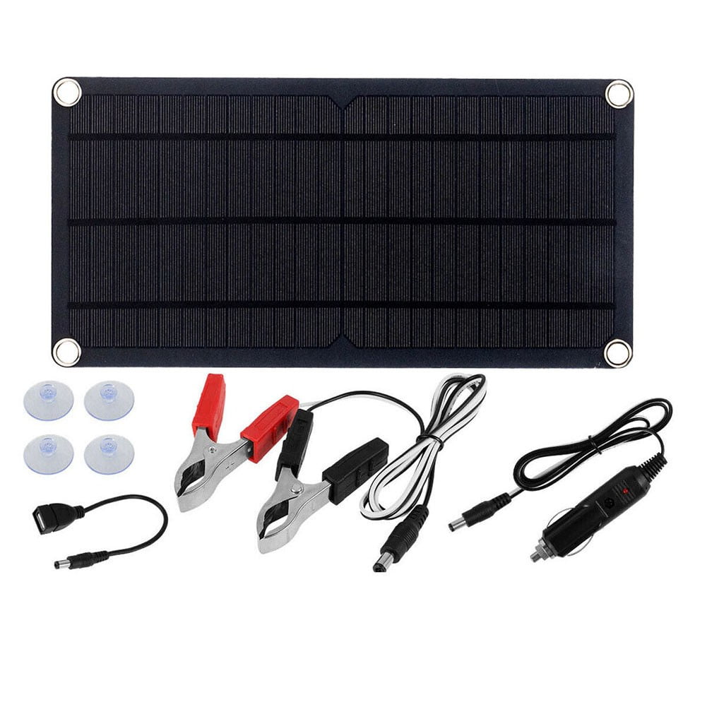 Premium Solar Battery Charger 6V Solar Panel Kit for Car Motorcycle ...