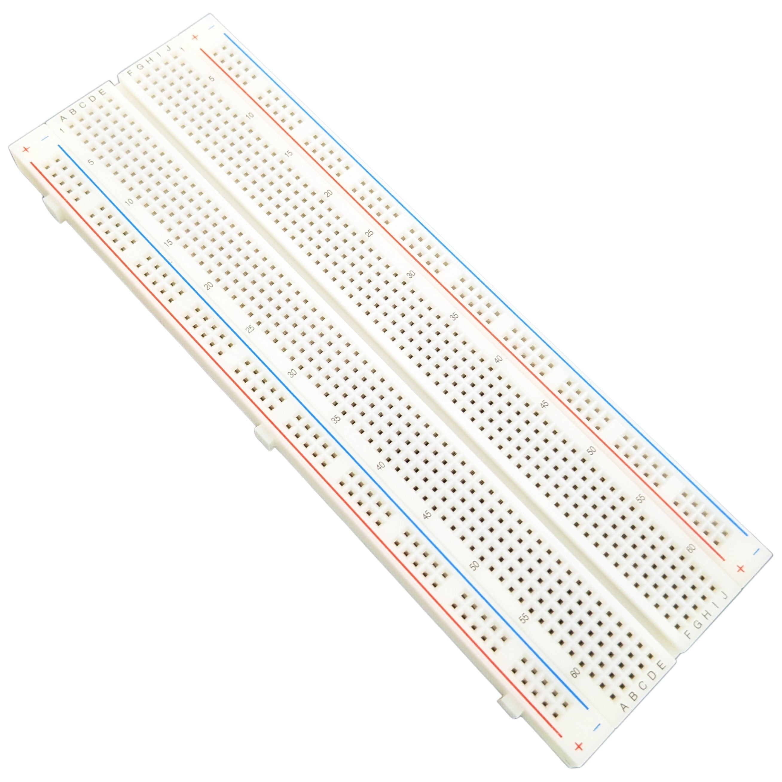 Premium Solderless Breadboard, 830 Tie Points, 6.5" x 2.1", RoHS ...