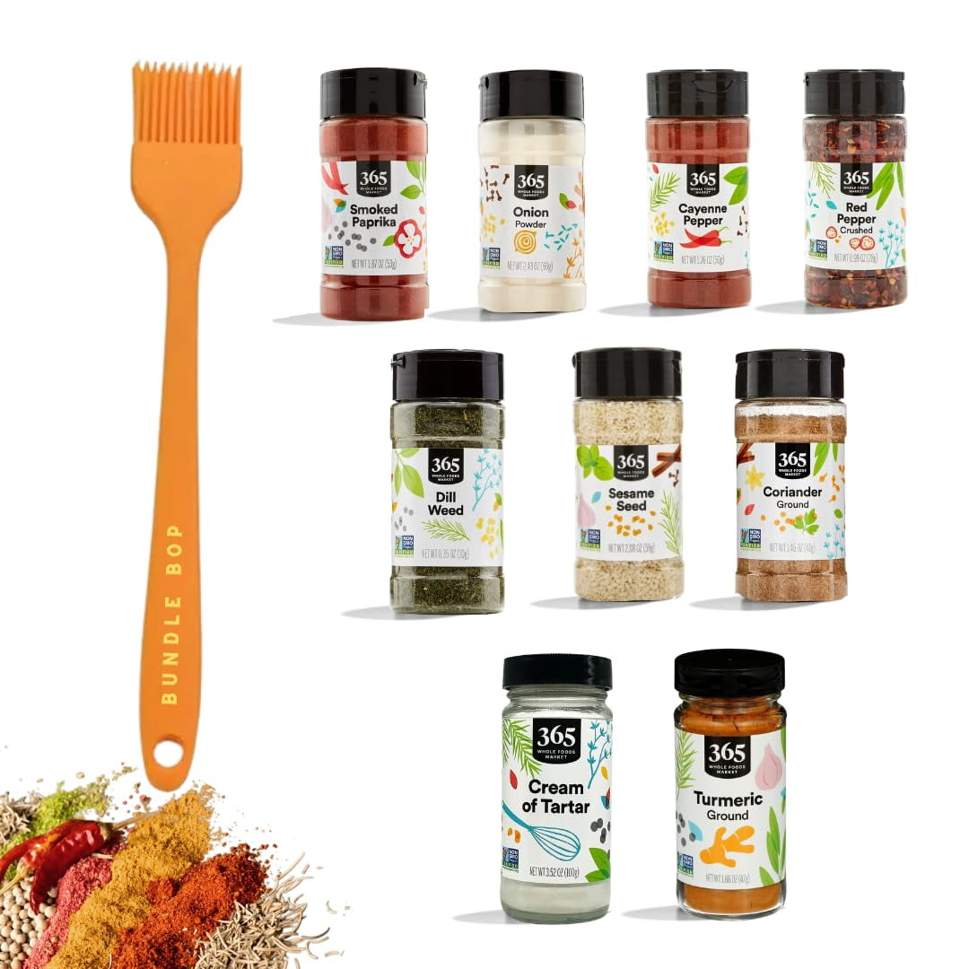 Premium Spices and BSL2 Seasonings Sets - Variety Pack of Essential ...