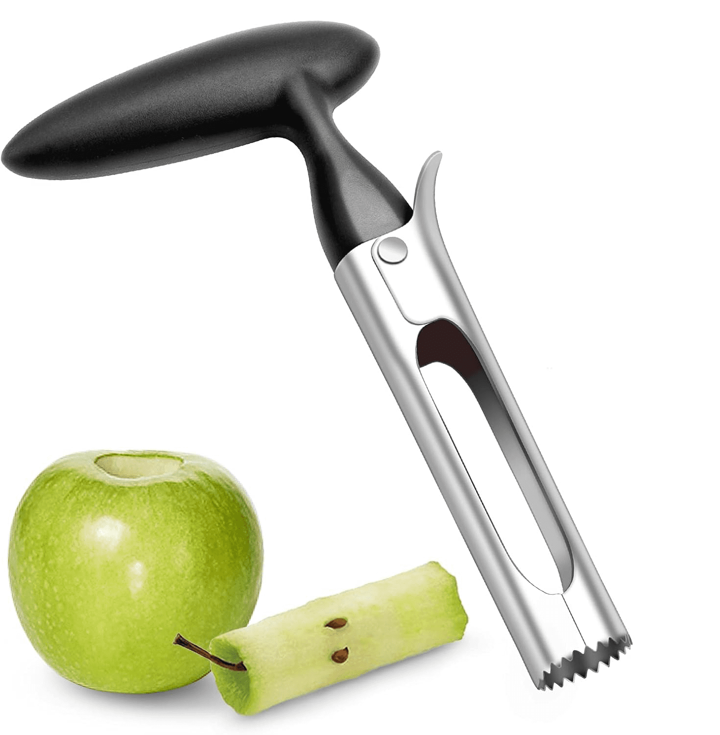 Premium Stainless Steel Apple Corer Tool,Sturdy Ergonomic Handle, Easy to Use and Clean, Durable ...