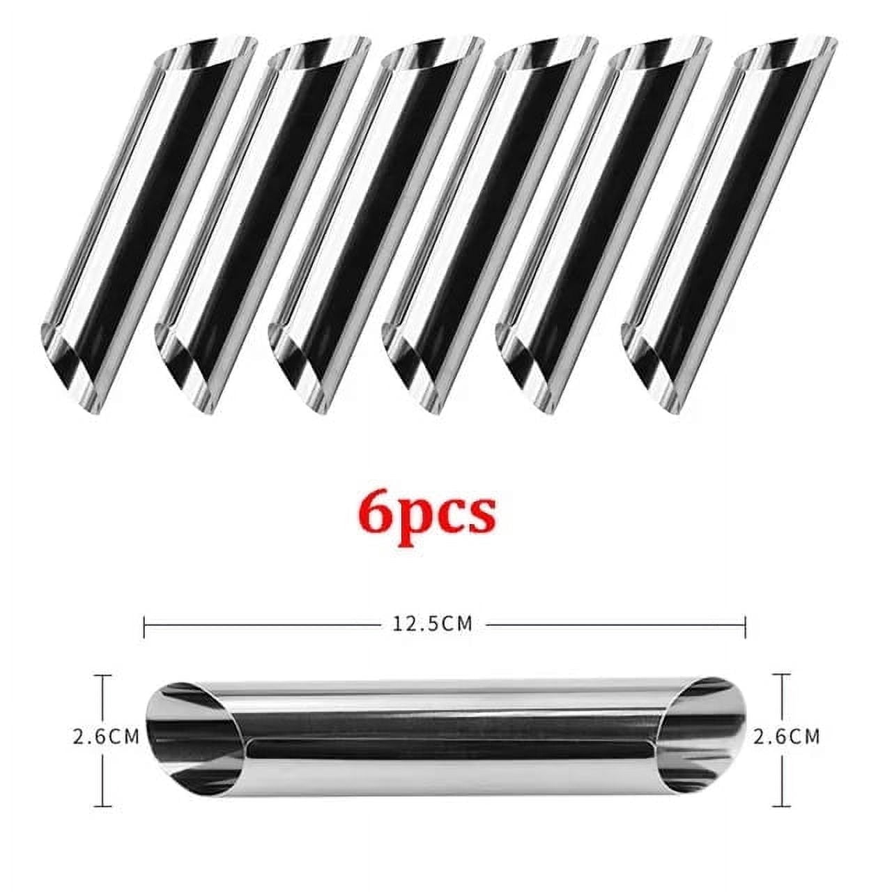 Ink Craft 6-Cup Stainless Steel Mold Tubes, 6 Count - Walmart.com