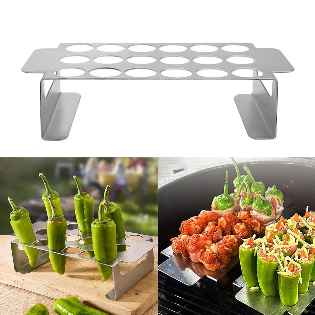 Premium Stainless Steel Chili BBQ Rack for Outdoor Grilling – Non-Stick ...