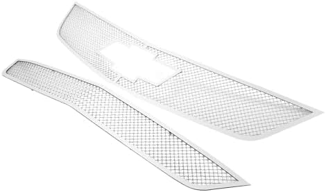 Premium Stainless Steel Chrome Mesh Grille Grill Insert Combo ...