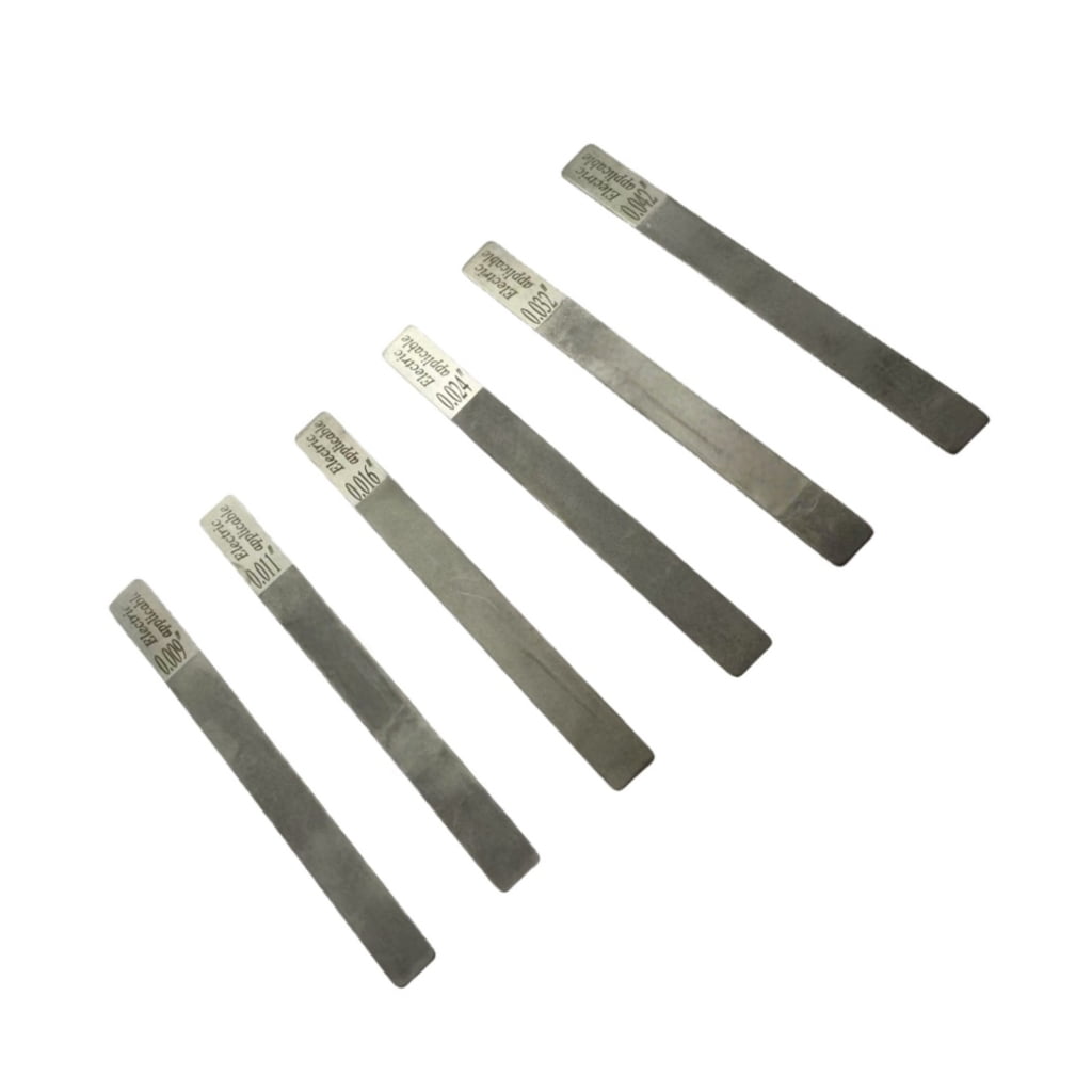 Premium Stainless Steel Nut File Set For Guitar Basses Neck Cleaning ...