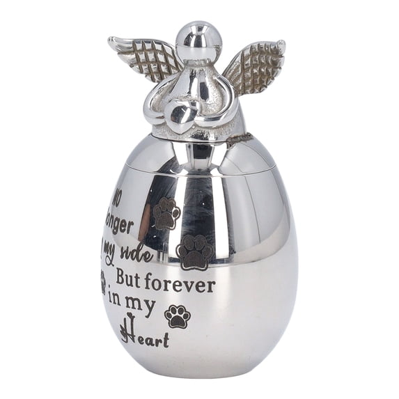 Premium Stainless Steel Pet Cremation Urn for Dogs and Cats Ashes ...
