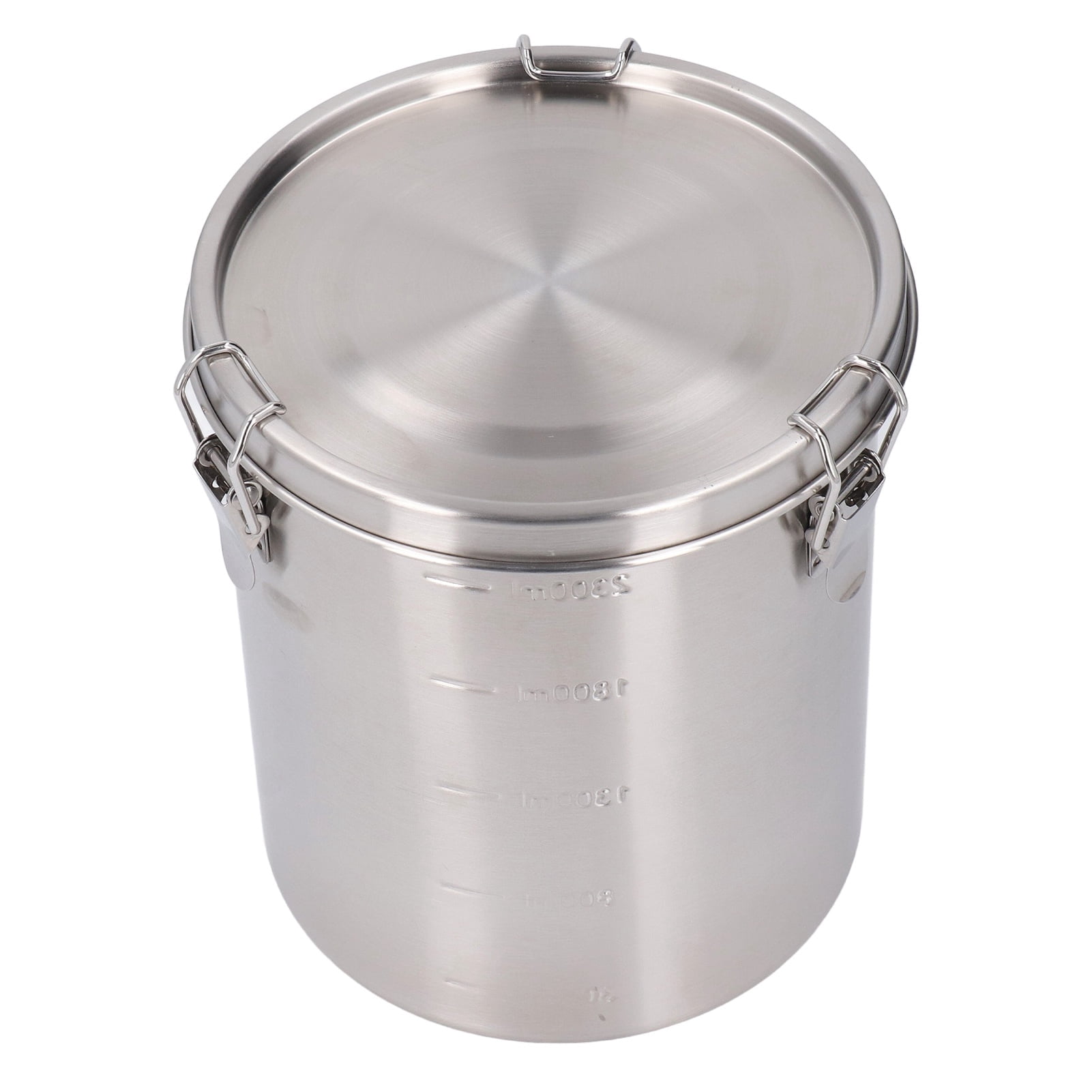 Premium Stainless Steel Pet Food Storage Container Airtight Leakproof ...
