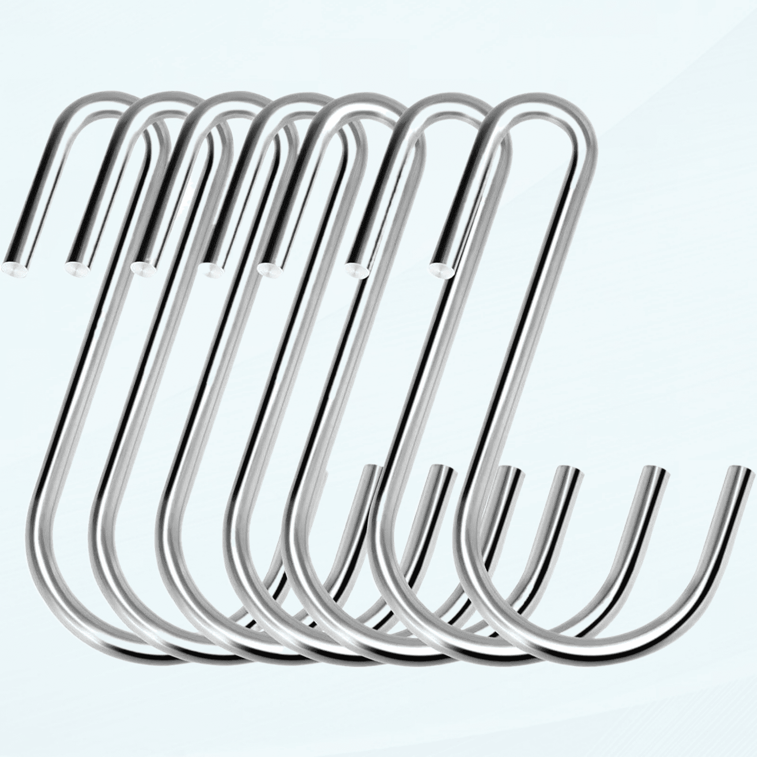 Premium Stainless Steel S Hooks - Set of 30, for Hanging Kitchenware ...