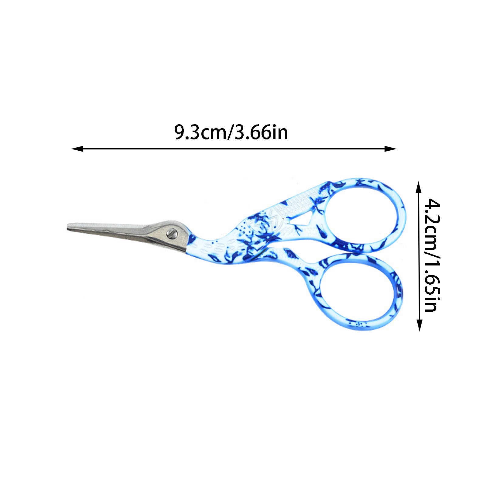 Premium Stainless Steel Scissors - Sharp Blade Rustproof Lightweight ...
