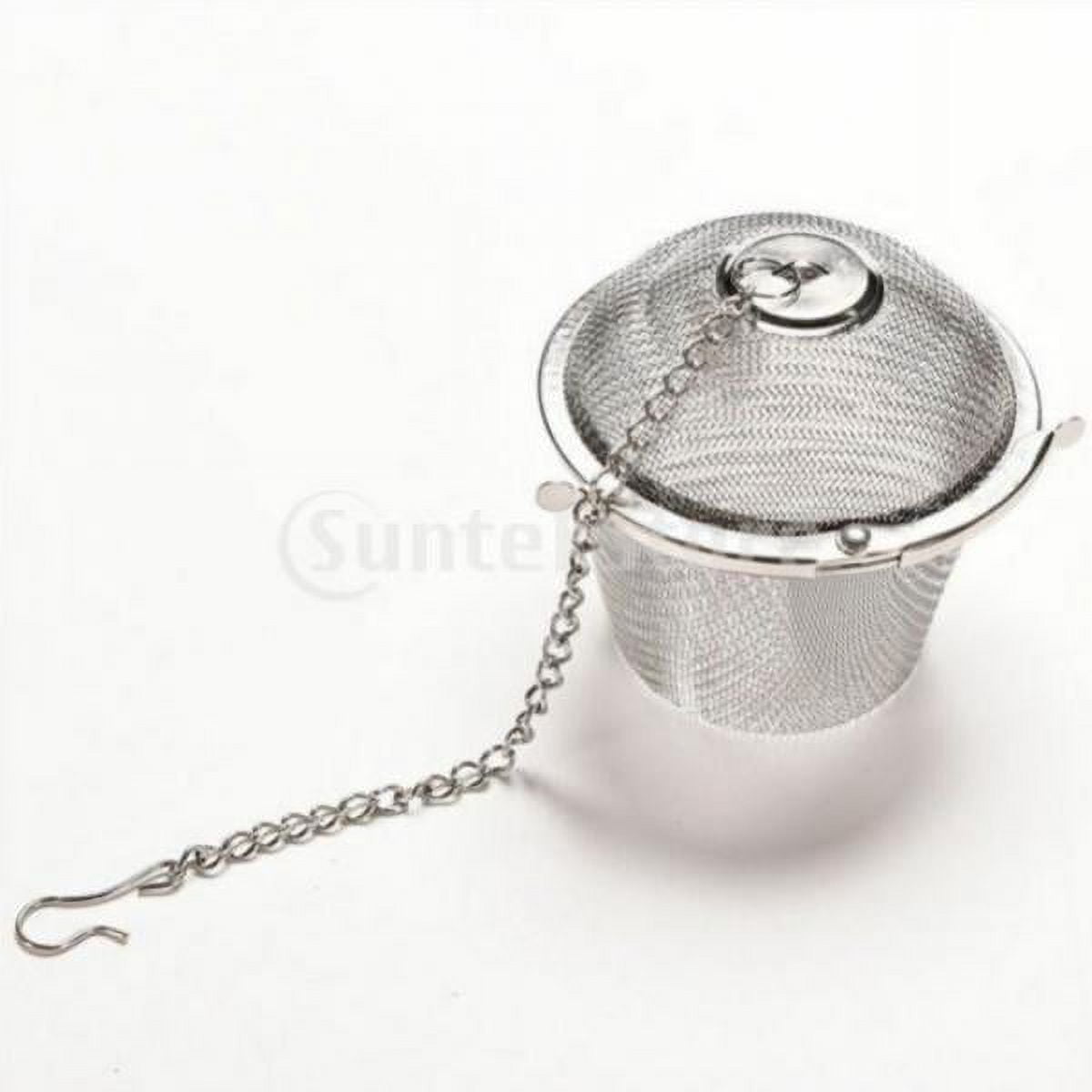 Premium Stainless Steel Tea Ball Strainer Infusers - Micro Perforated ...