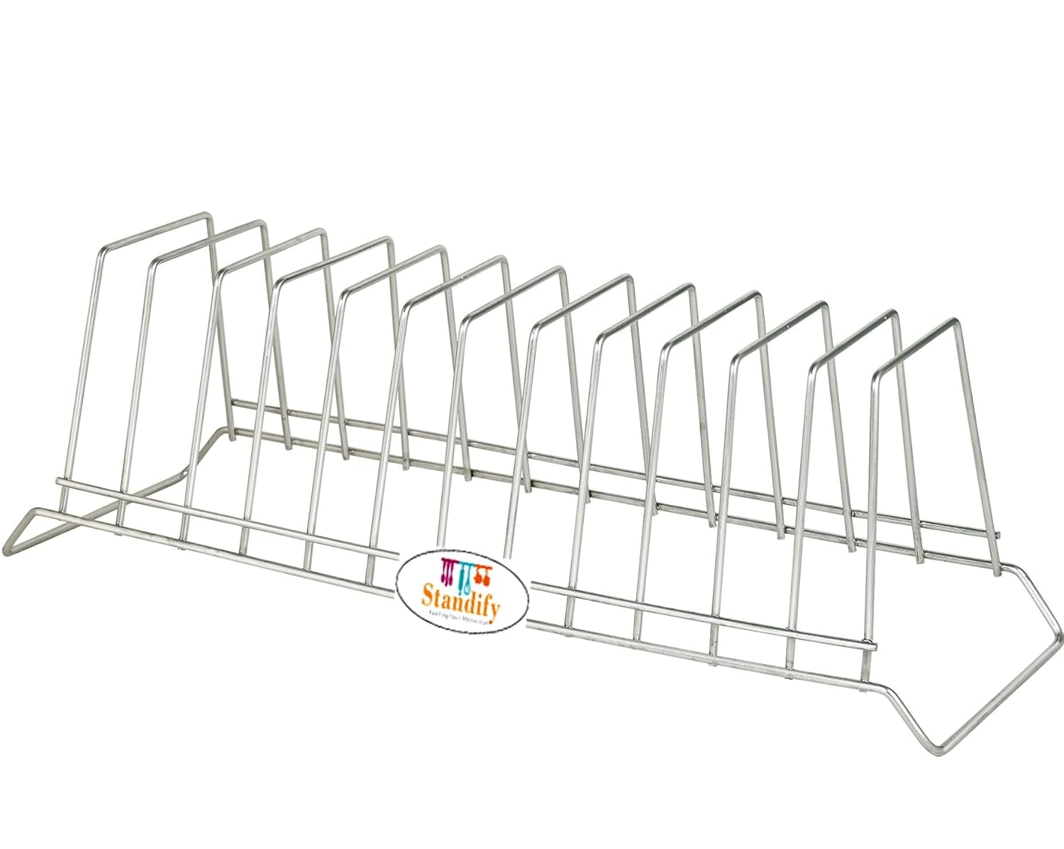 Premium Stainless Steel Thali StandDish RackPlate StandPlate Rack for ...