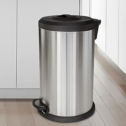 Premium Stainless Steel Trash Compression System Garbage Bin ...