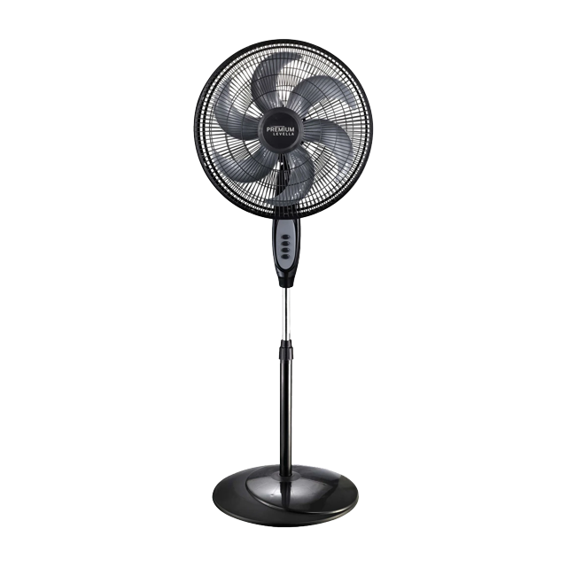 Premium Stand Fan 18" 3-Speed High Velocity. Adjustable Til. Elegant ...