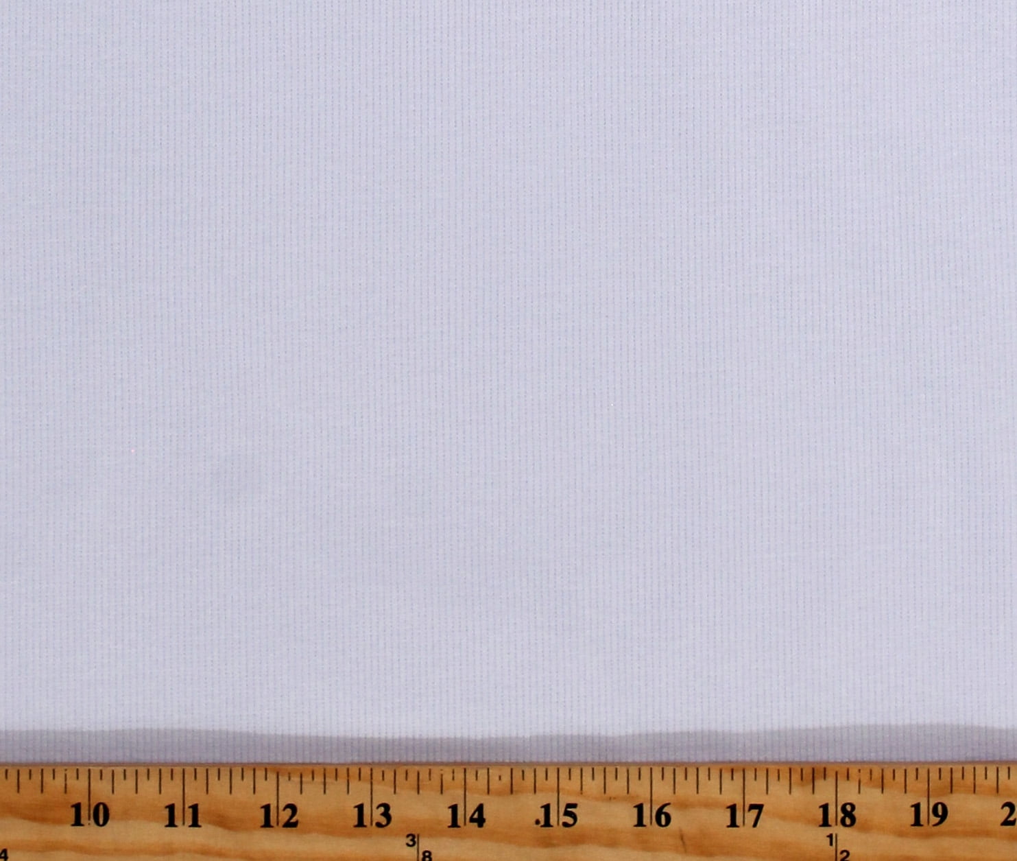 Premium Stretch Ribbing White 48" Wide Polyester/Cotton/Spandex Fabric ...