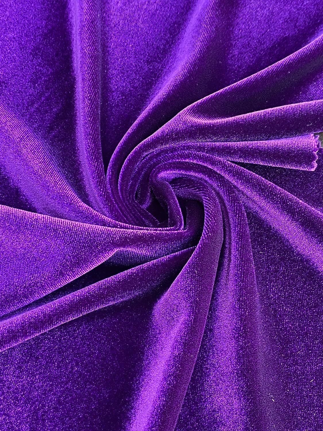 Premium Stretch Velvet Fabric By The Yard - Soft And Luxurious ...